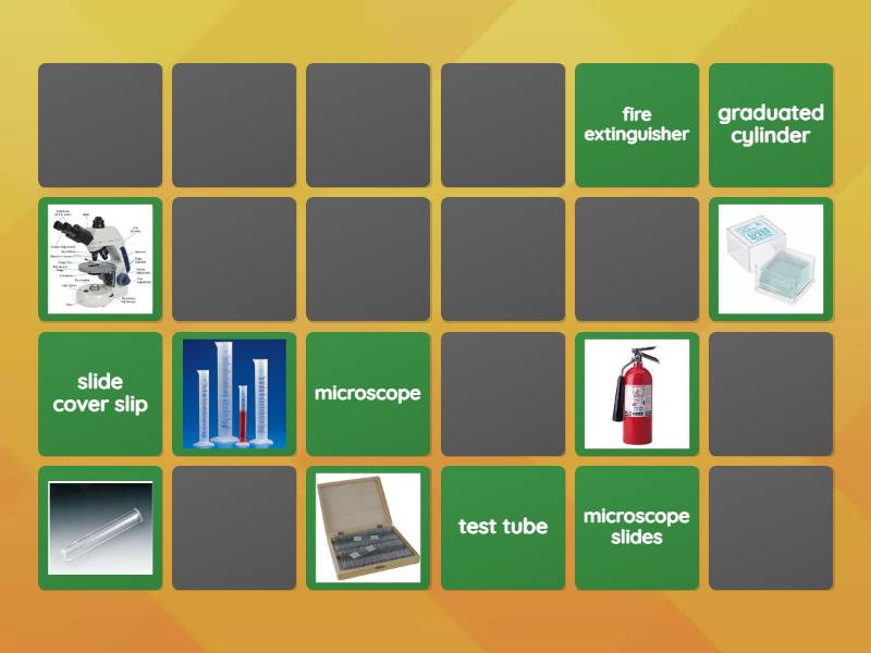 Common Lab Equipment Part 2 - Matching pairs