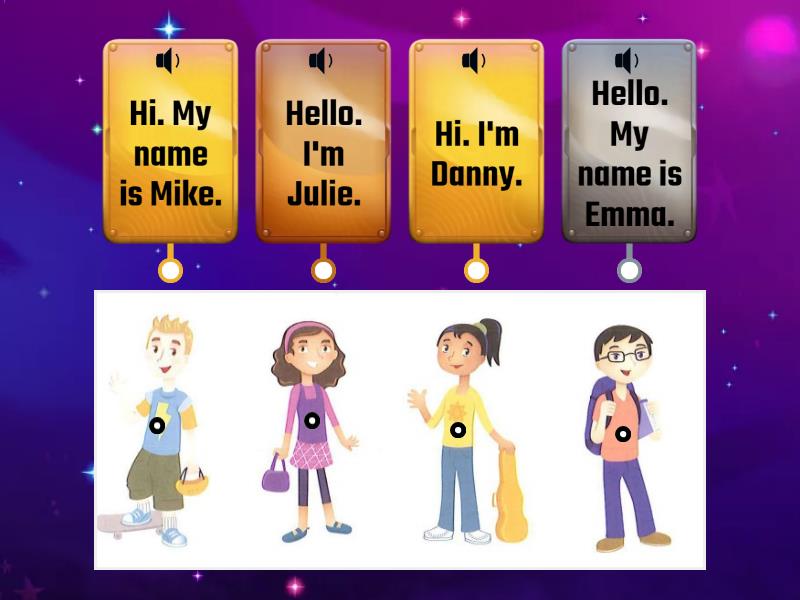 Everybody up 1 - Welcome - Labelled diagram