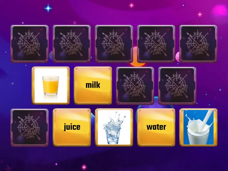 Review Drinks - Matching pairs