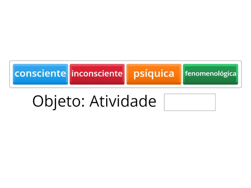 Ideografia(partes) - Complete the sentence