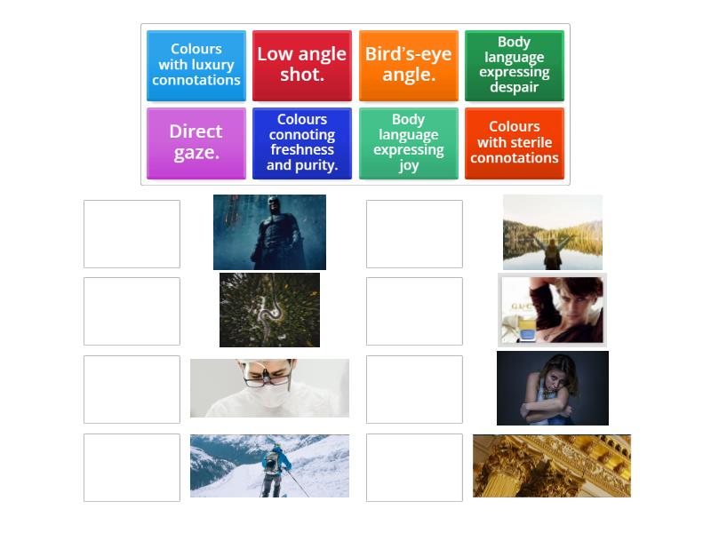 Visual Literacy techniques - Match up