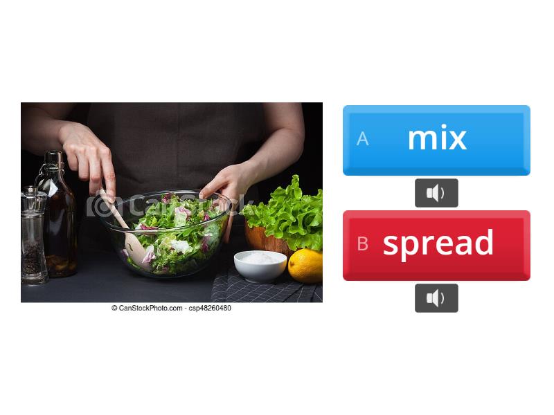 10 Kitchen Verbs_Prepping_2 option - Quiz