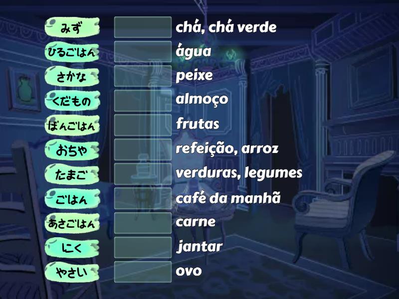 Minna no Nihongo L6 Vocabulary (Part 2) - Match up