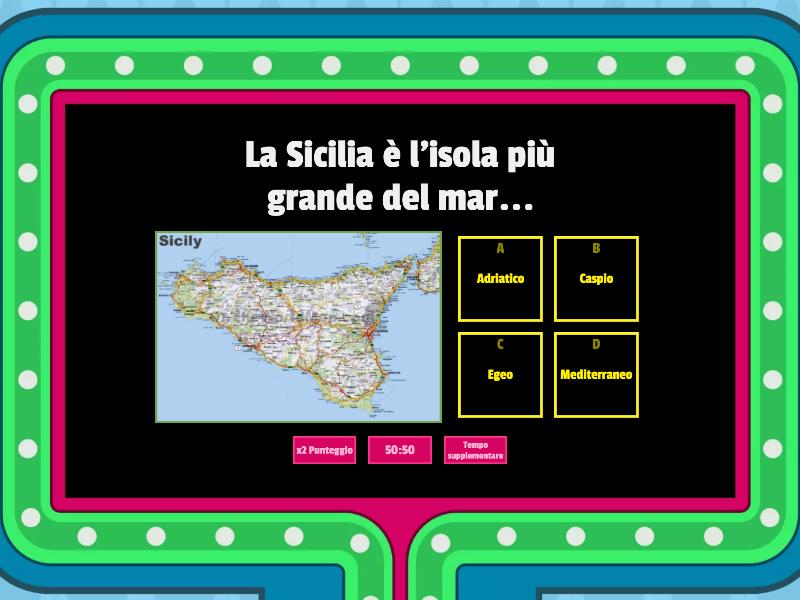 PALERMO - Gameshow quiz