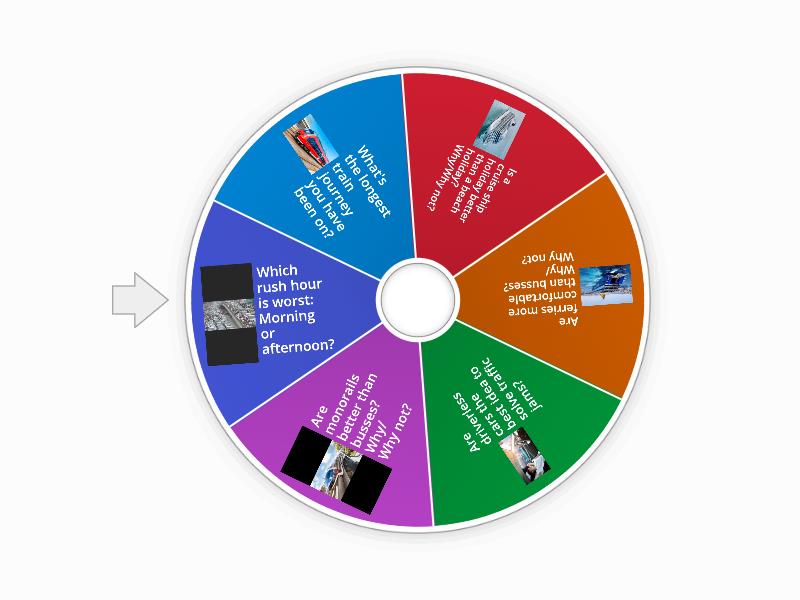 3A - Intermediate - Comparative and Superlative Questions - Spin the wheel