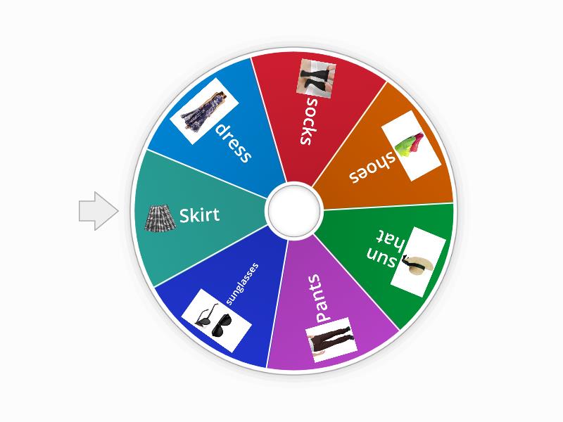 TJ96 clothes - Spin the wheel