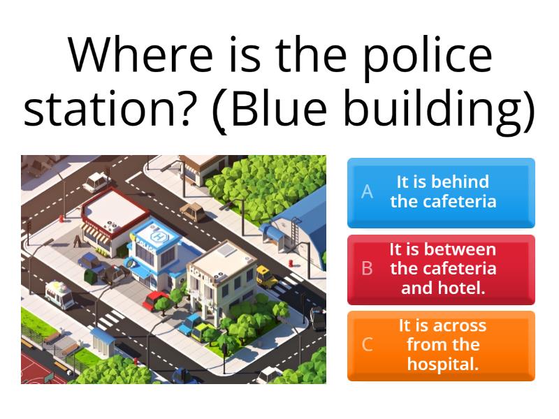 Timezone 7. Unit 10. Prepositions of place - Quiz