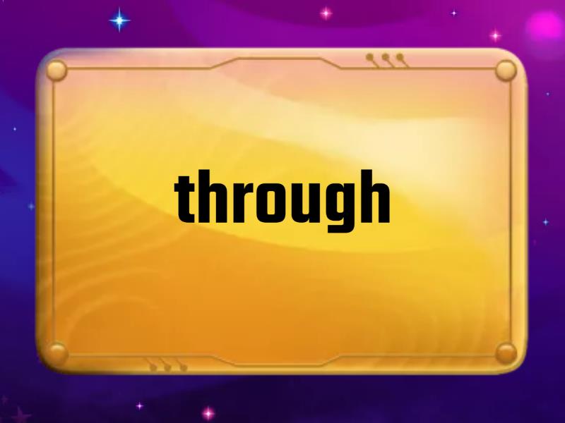 prepositions - Flash cards