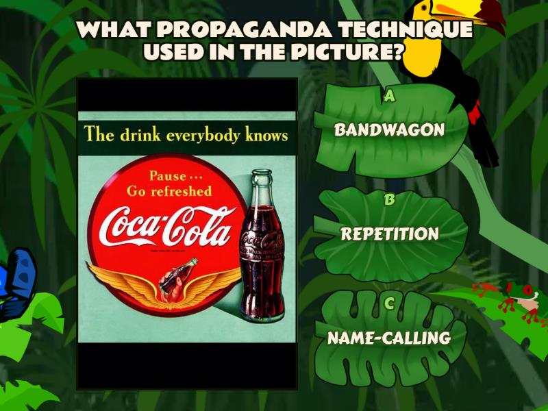 PROPAGANDA TECHNIQUES - Quiz
