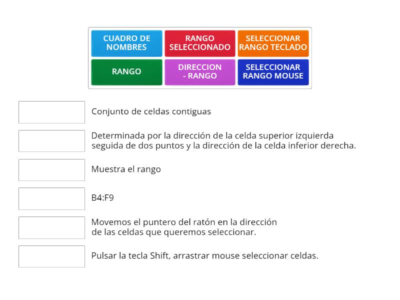 RECUERDAS QUE ES UN RANGO? - Match up