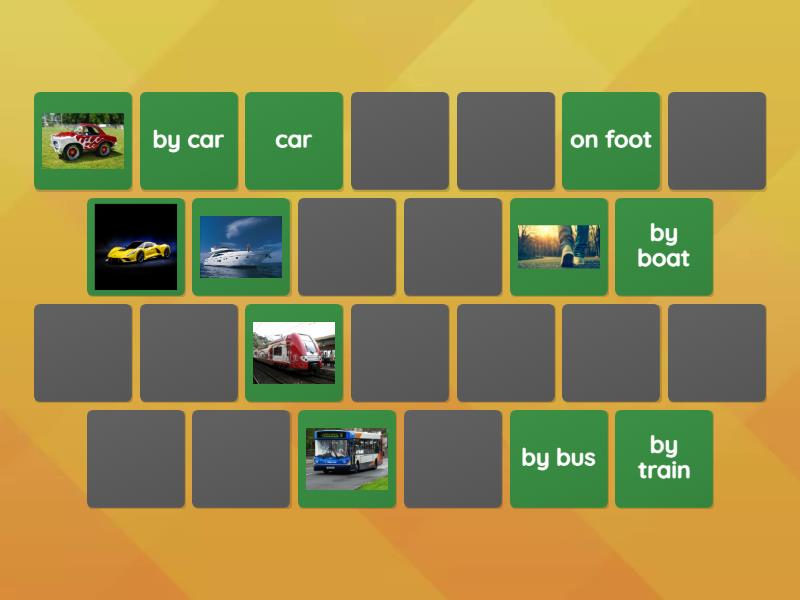 Transports - Matching pairs