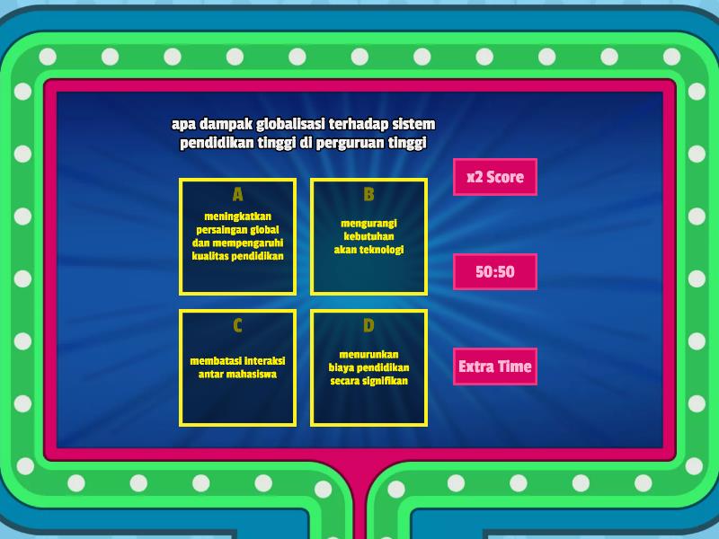 quiz kelompok 2 - Gameshow quiz