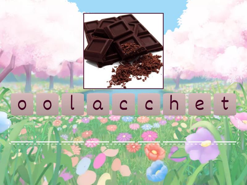 Starlight 2. Module 6. A sweet tooth - Anagram