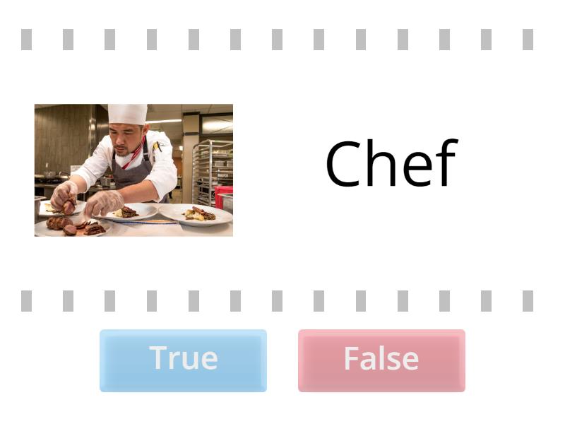 Professions - True or false