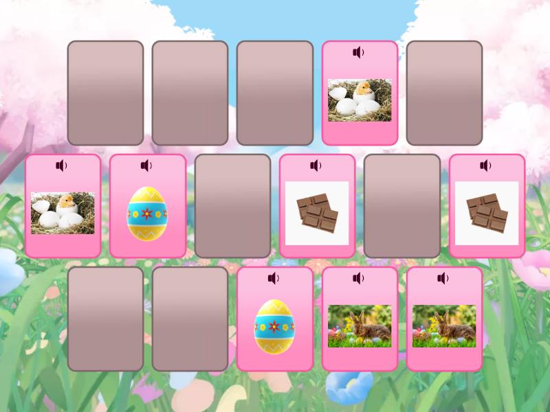 Easter - Matching pairs
