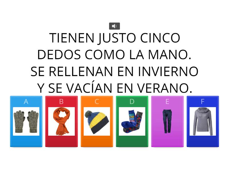ADIVINANZAS INVIERNO - Quiz