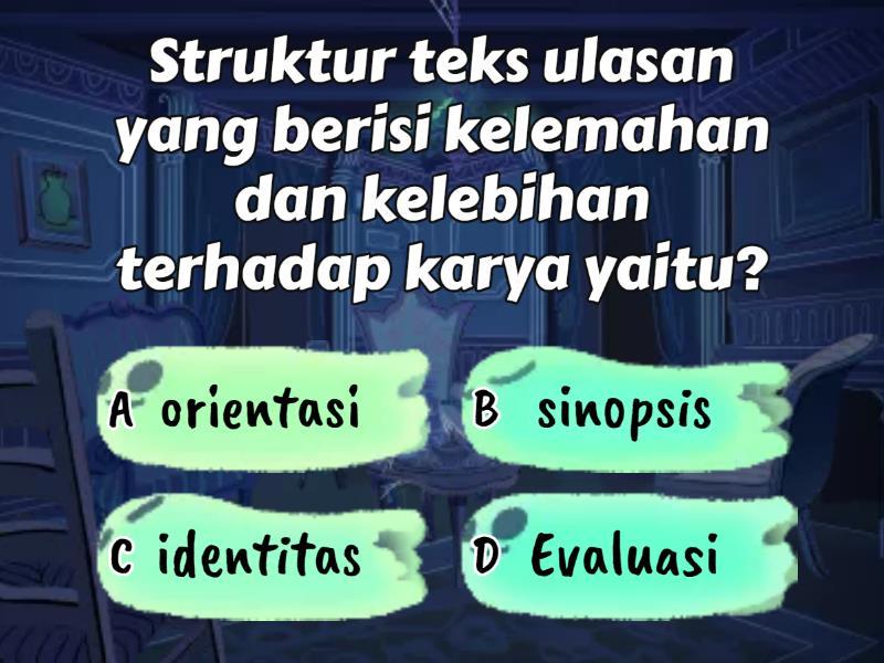 QUIZ TEKS ULASAN - Cuestionario