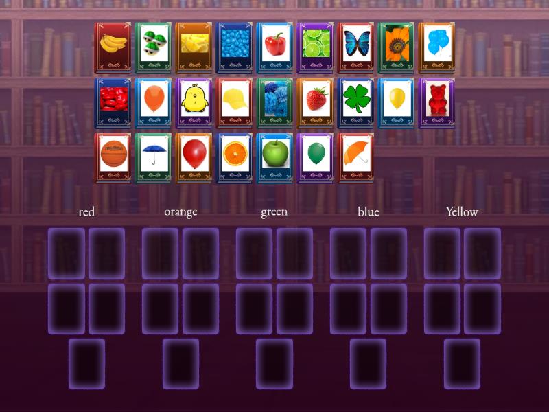 Colour Sorting - Group sort