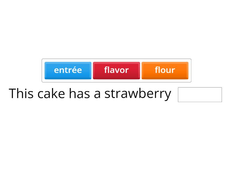 At a Restaurant. Complete Sentences - Complete the sentence