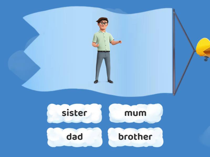 basic family members - Find the match