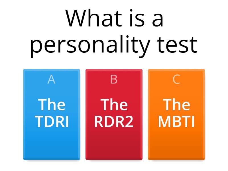 Personality - Quiz