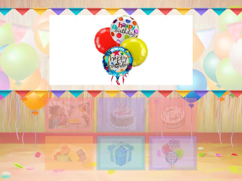 Birthday Match - Find the match