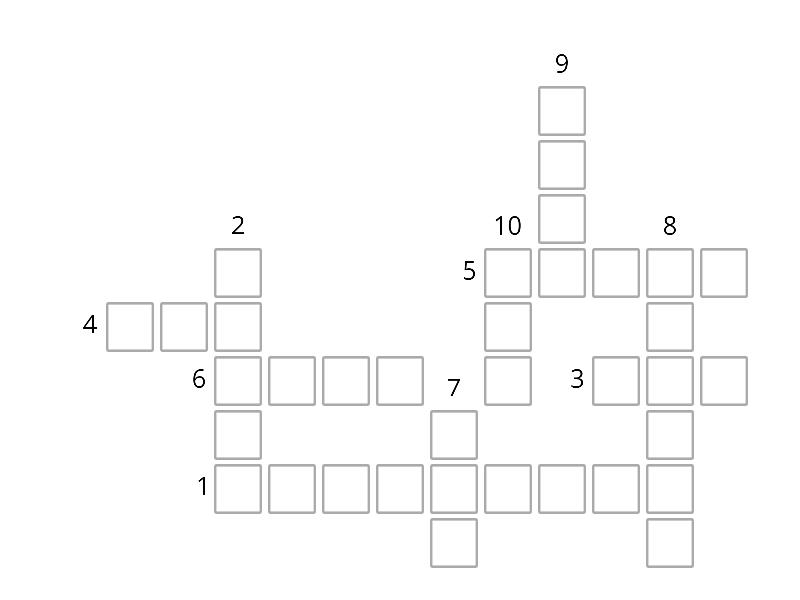 Cruzadinha do X e CH - Crossword