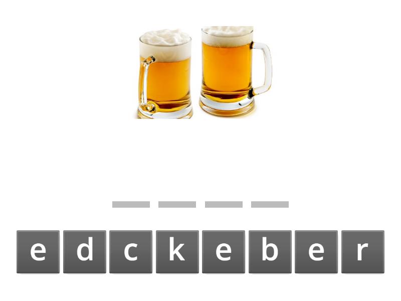 ESL Delicious English Lesson 14 Beverages - Spell the word