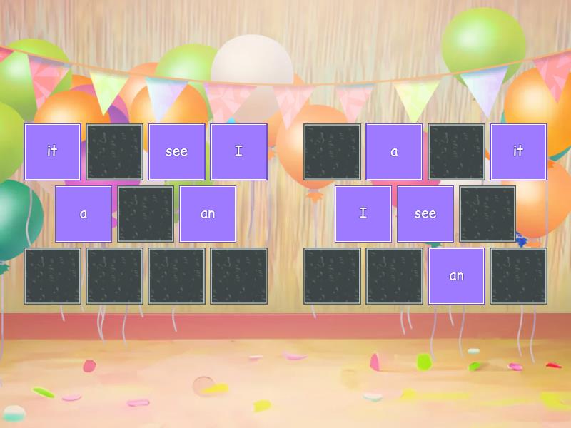 High Frequency Words Set 1 - - Matching pairs