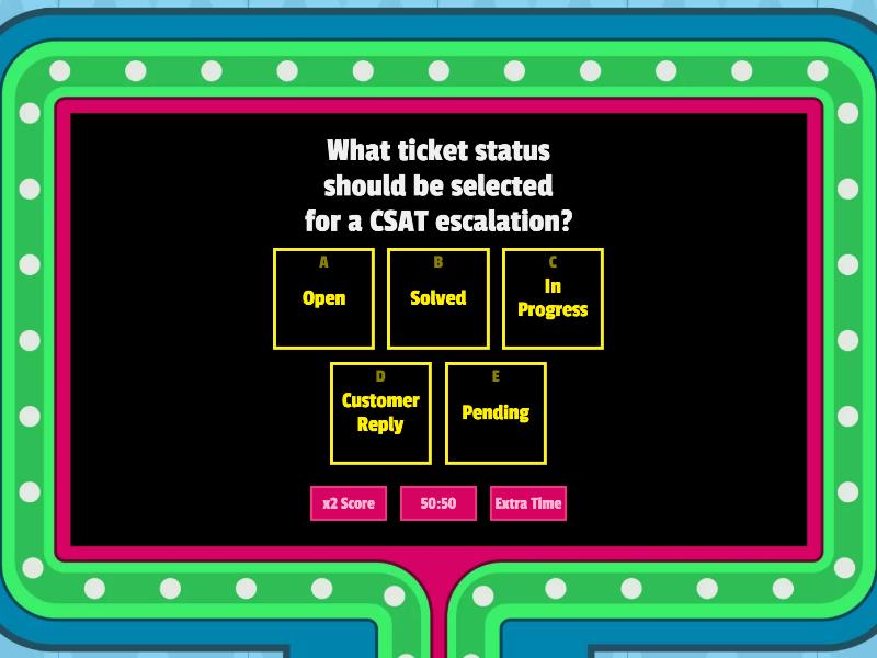 CSAT Fun Start - Concurso de preguntas
