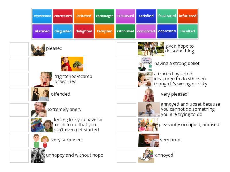 Roadmap B2 2C feelings 2 - Match up