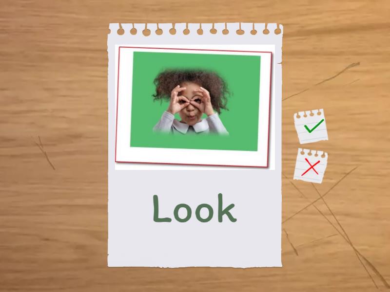 PRE-KIDS - UNIT 1 - Simon says - Tarjetas flash