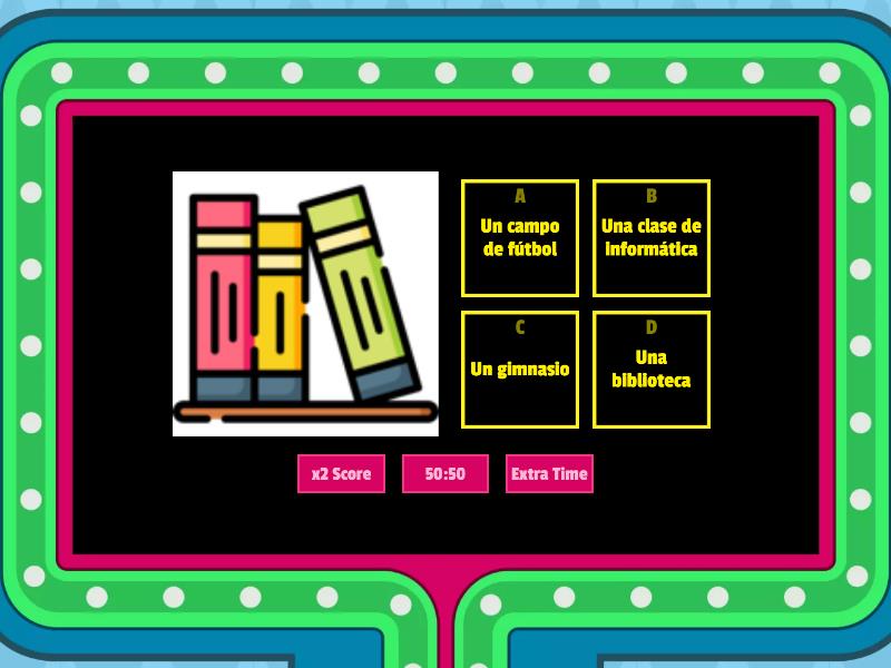 En mi colegio hay ... (Quiz) - Gameshow quiz