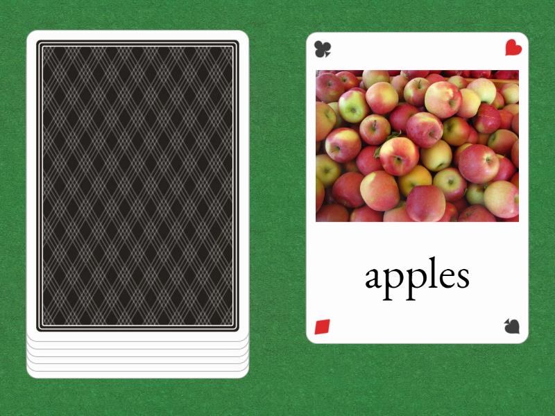 mm2 fruits - Speaking cards