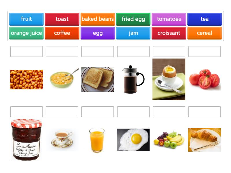 Breakfast - Match up