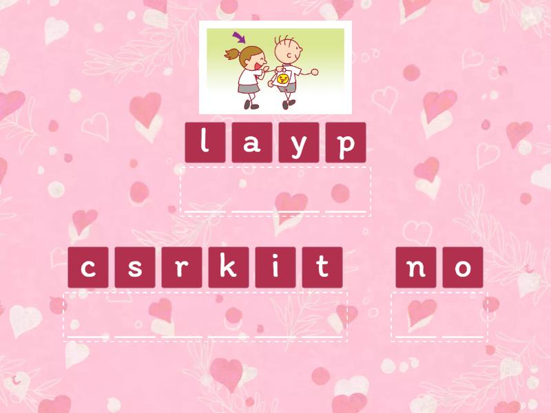 3B Chapter 2 Phrasal Verbs - Anagrama