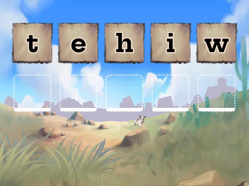 Lesson 8 Unit 1 - Anagram