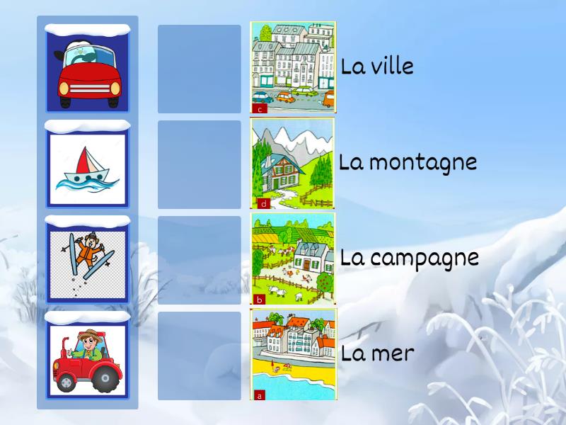 Les loustics 1 - La ville - la campagne ... 2 - Match up