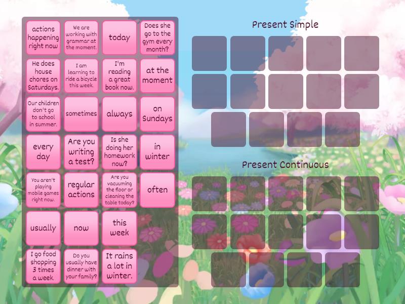 Pr Simple vs Pr Continuous - Group sort