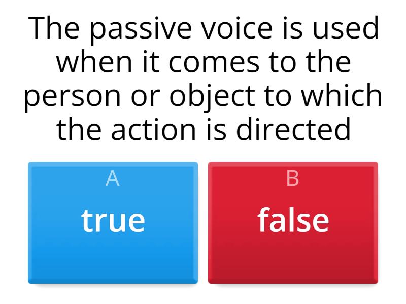 Identify correct/incorrect statements(present passive) - Quiz Identify correct/incorrect statements(present passive) - Quiz