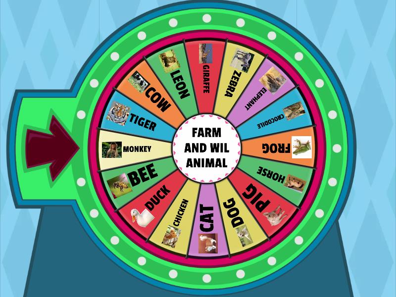 ANIMAL - Spin the wheel