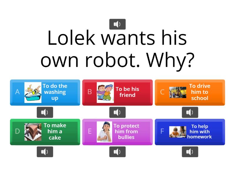 Robot - - Quiz