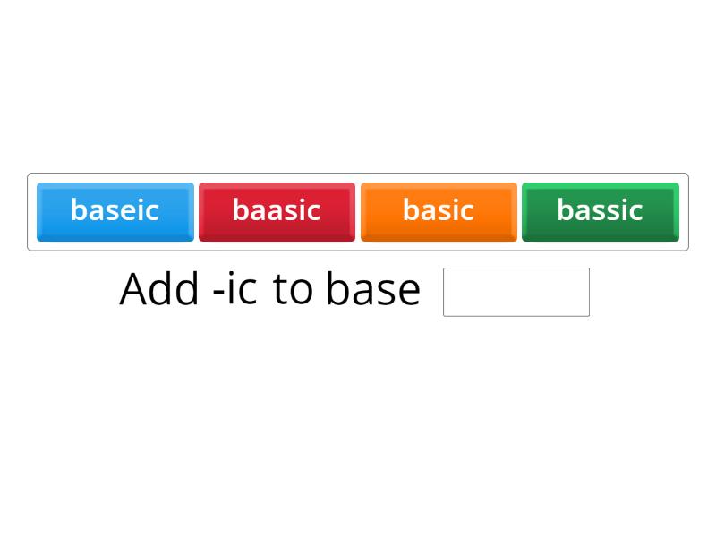 Suffixes -ty, -ity, -ic, -ment - Complete the sentence