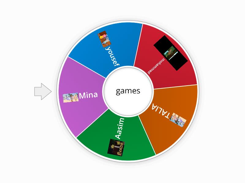 game chooser - Random wheel