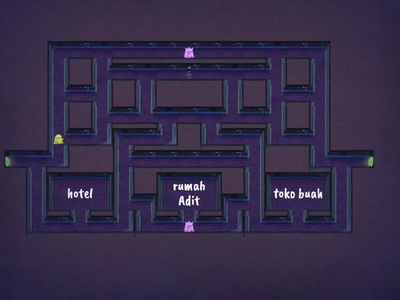 Bahasa Indonesia (Denah) - Maze chase