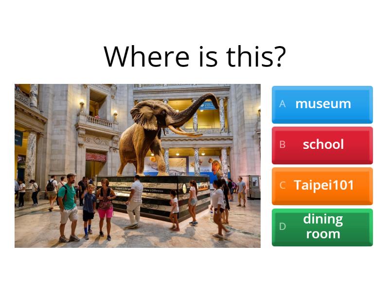 Grade 5 Different Places Review - Quiz