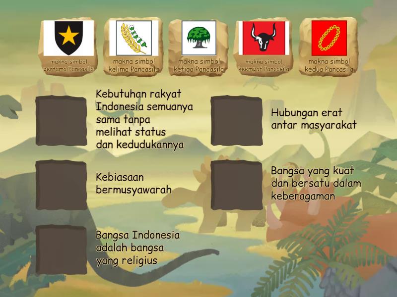 ARTI DAN MAKNA SIMBOL PANCASILA - Match up