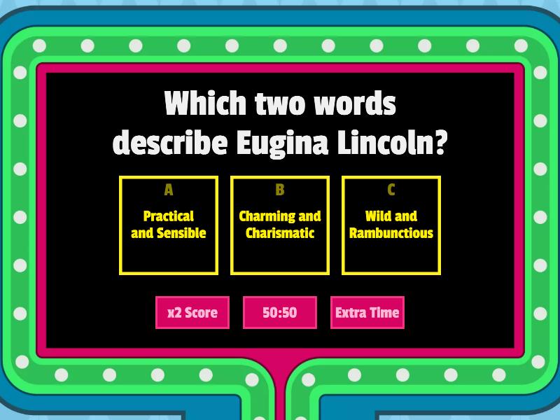 Eugina and the Unexpected Package - Gameshow quiz