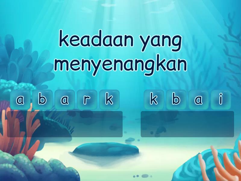 Permainan Kosakata Unit 2 - Anagrama