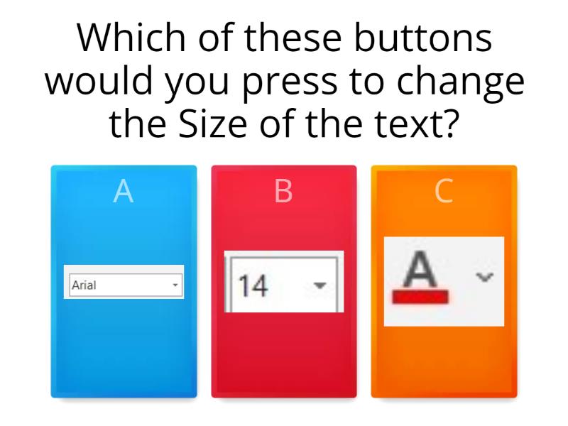 Microsoft Word 1 - Quiz
